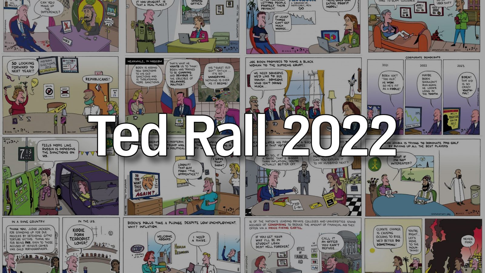 WhoWhatWhy’s Best Ted Rall Cartoons of 2022 - WhoWhatWhy