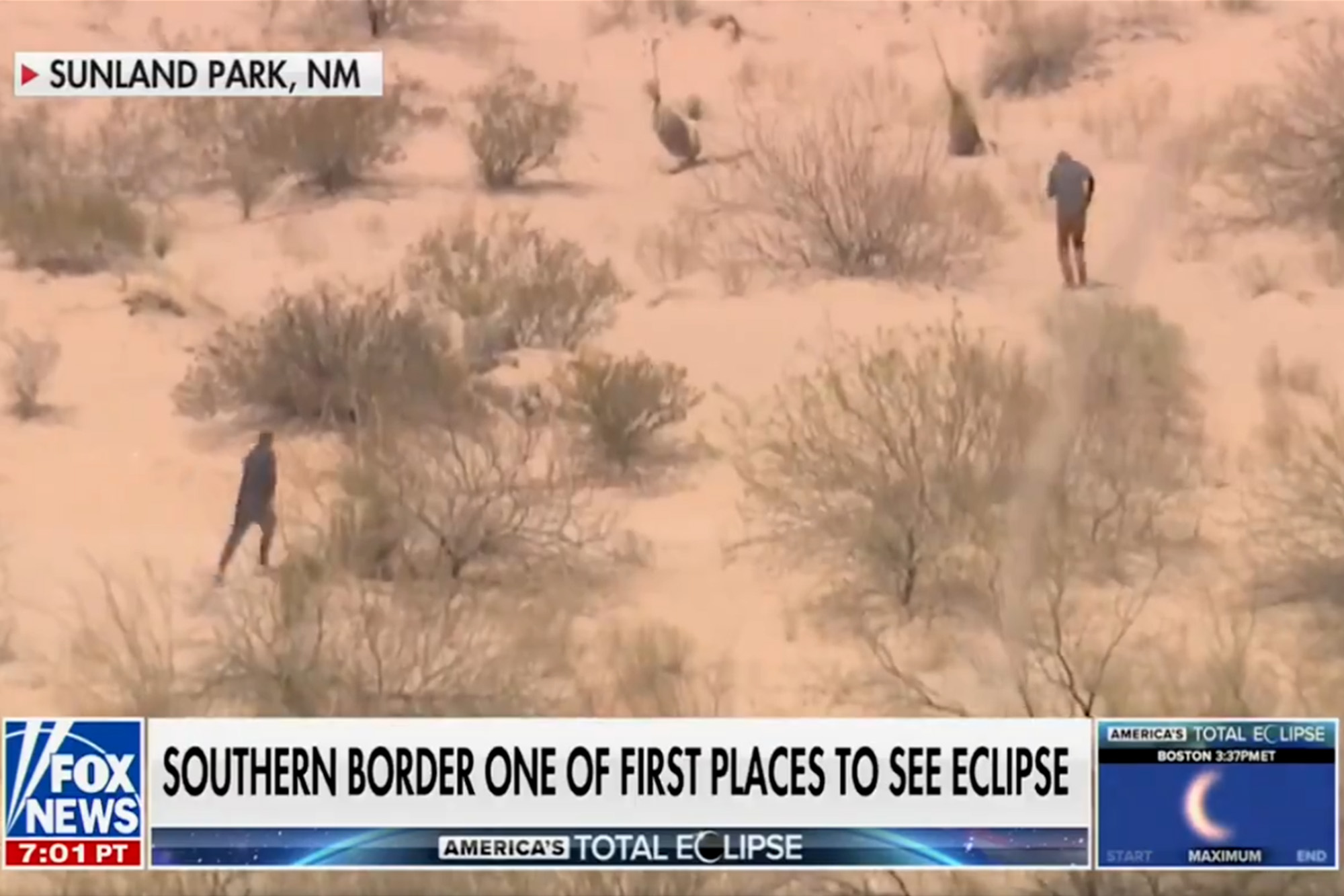 Fox News Is Working Overtime to Make Solar Eclipse About the Border ...